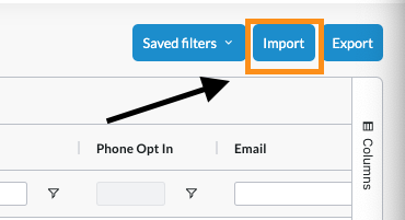 Importing Candidate Lists